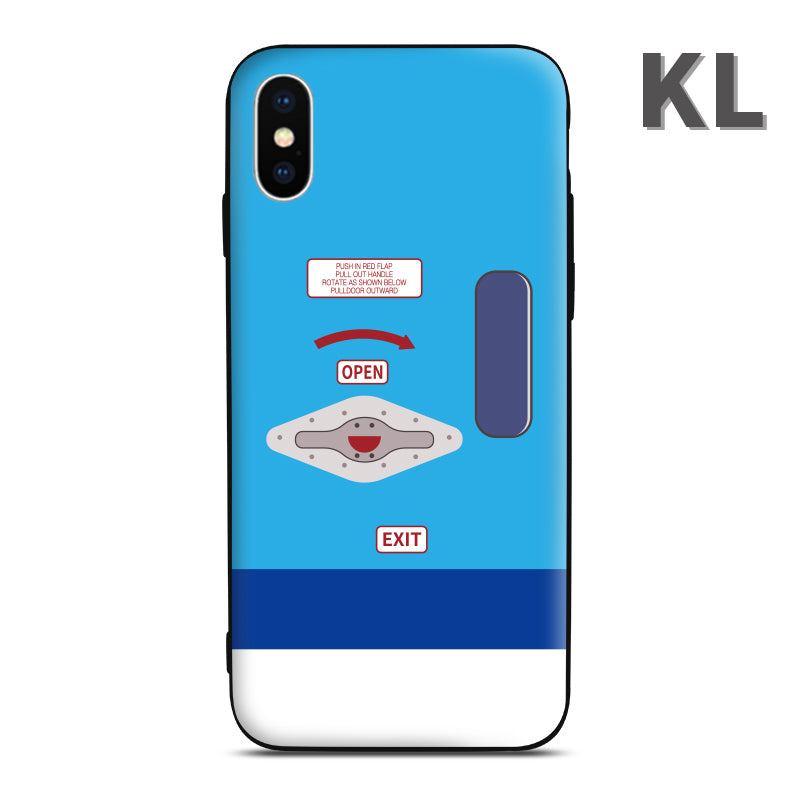 Aircraft Door Style Phone Case | Airline Code: KL – Aviator Story